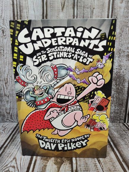 Other | Captain Underpants The Sensational Saga Of Sir Stinksalot Book ...